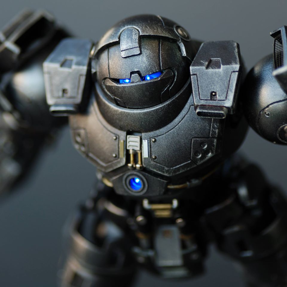 GUNDAM GUY: 1/144 Hi-Mock [Project Unicorn Buster] - Custom Build