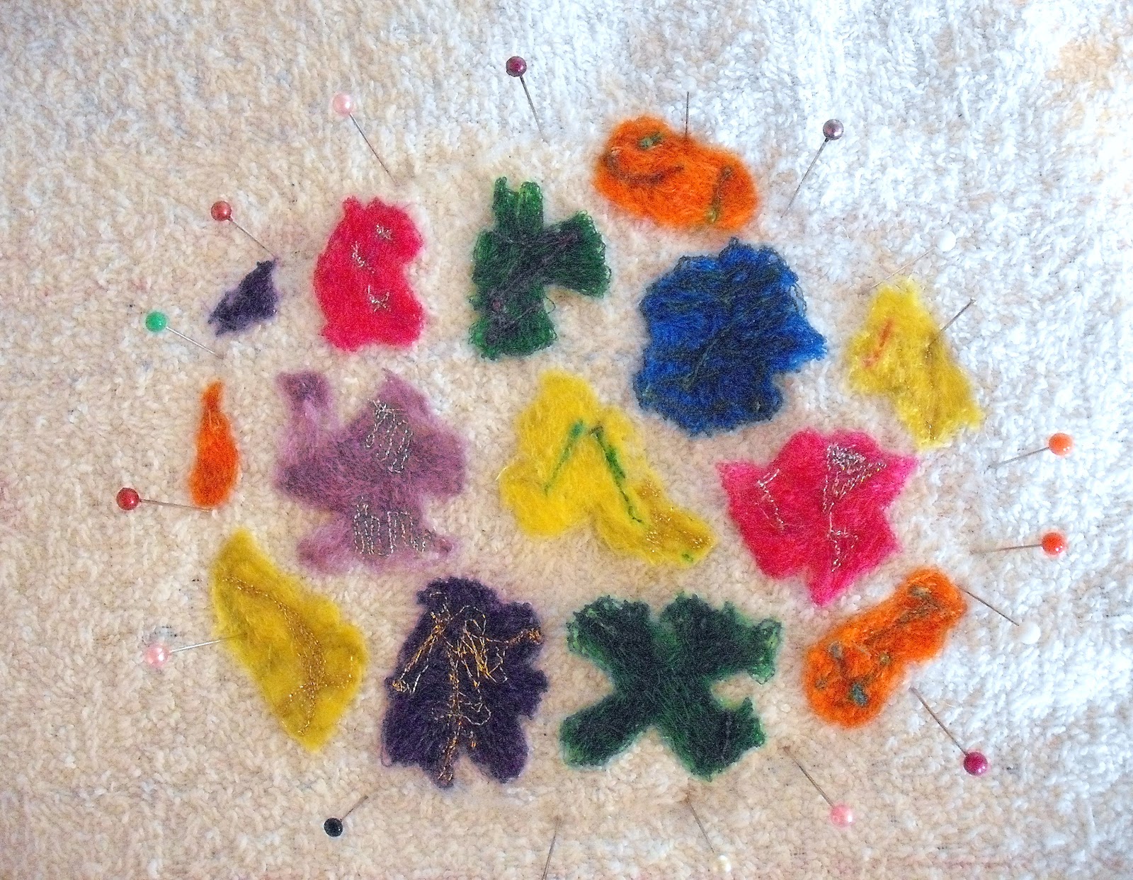 Sand and debris: Chapter 10: Design into Embroidery / Samples