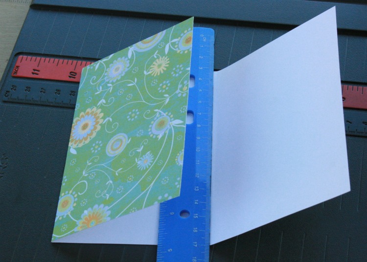 Keeping Things Simple...: How to make a tri-fold card for your cross stitch