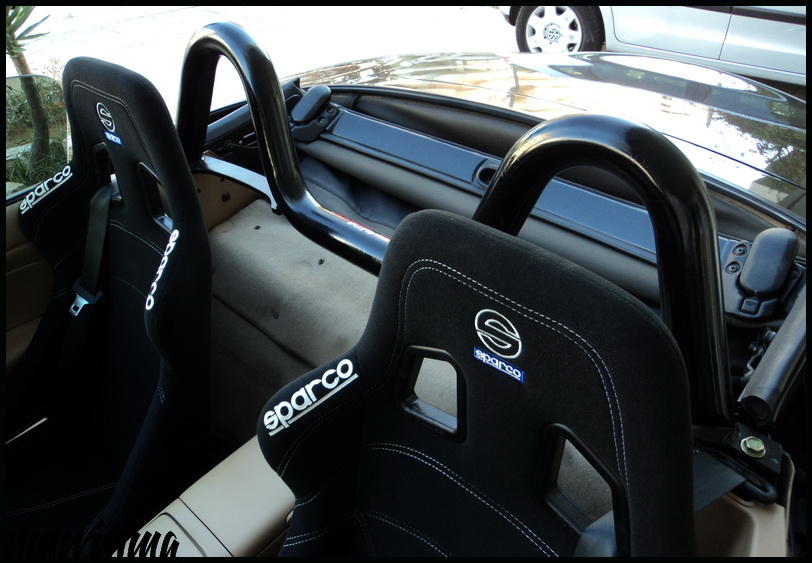 JDMbits: Mazda Mx5 Miata Black Style Bar!