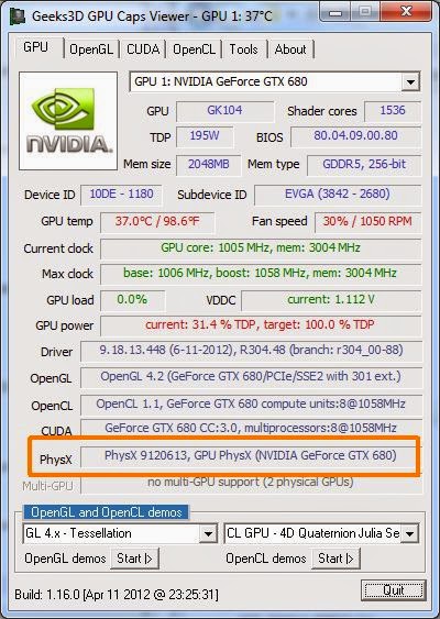NVIDIA PhysX System Software 9.12.0613