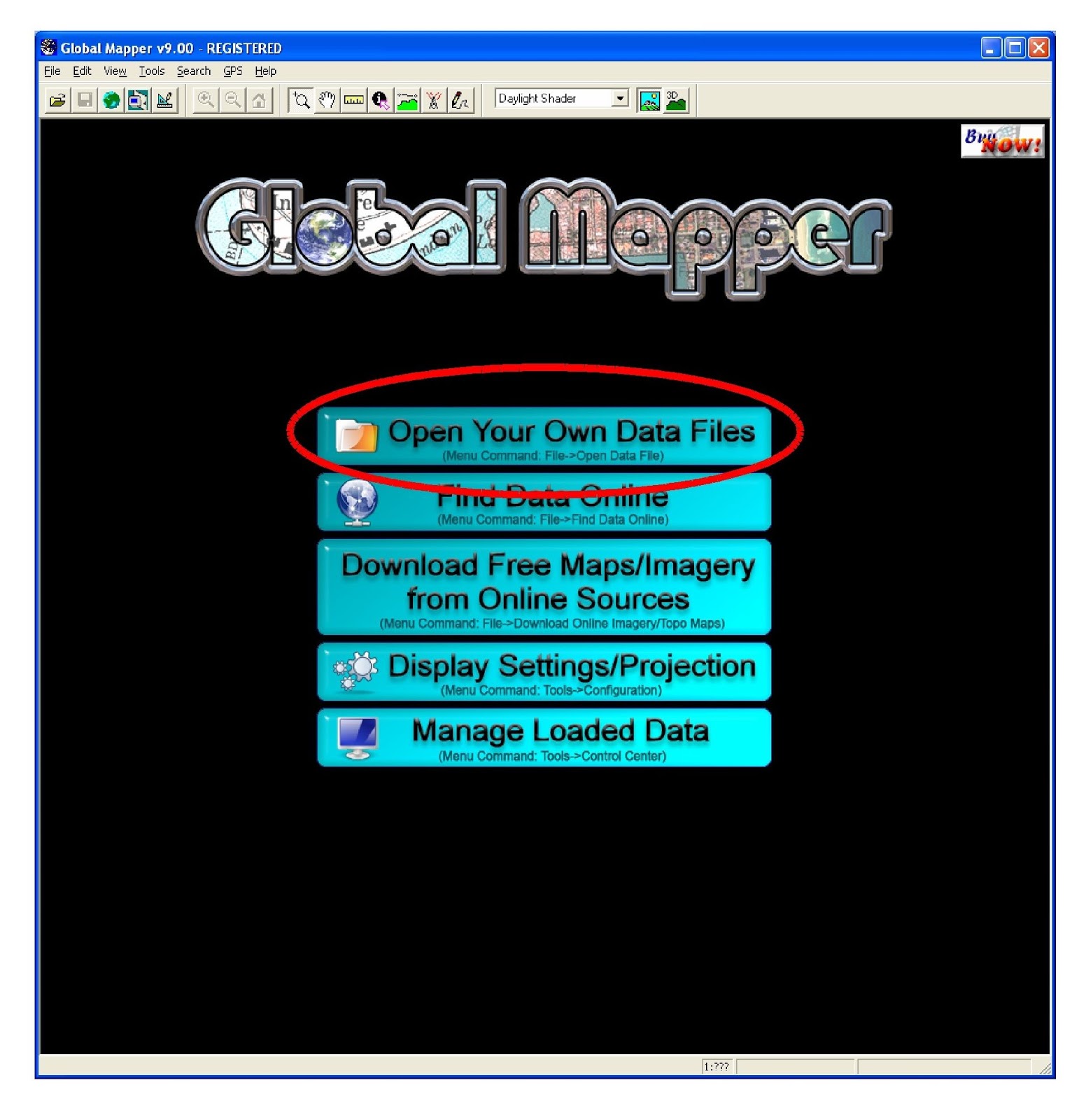 Global Mapper (Visualisasi Dasar)