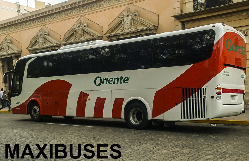 MAXIBUSES: AUTOTRANSPORTES DE ORIENTE MÉRIDA PUERTO JUÁREZ