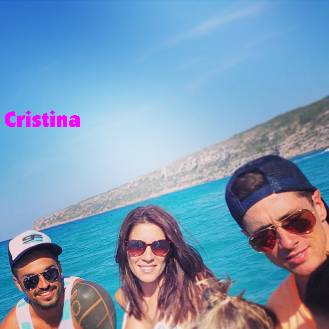 Fernando Torres Y Olalla Dominguez: Torres, Olalla y su amigo Oscar