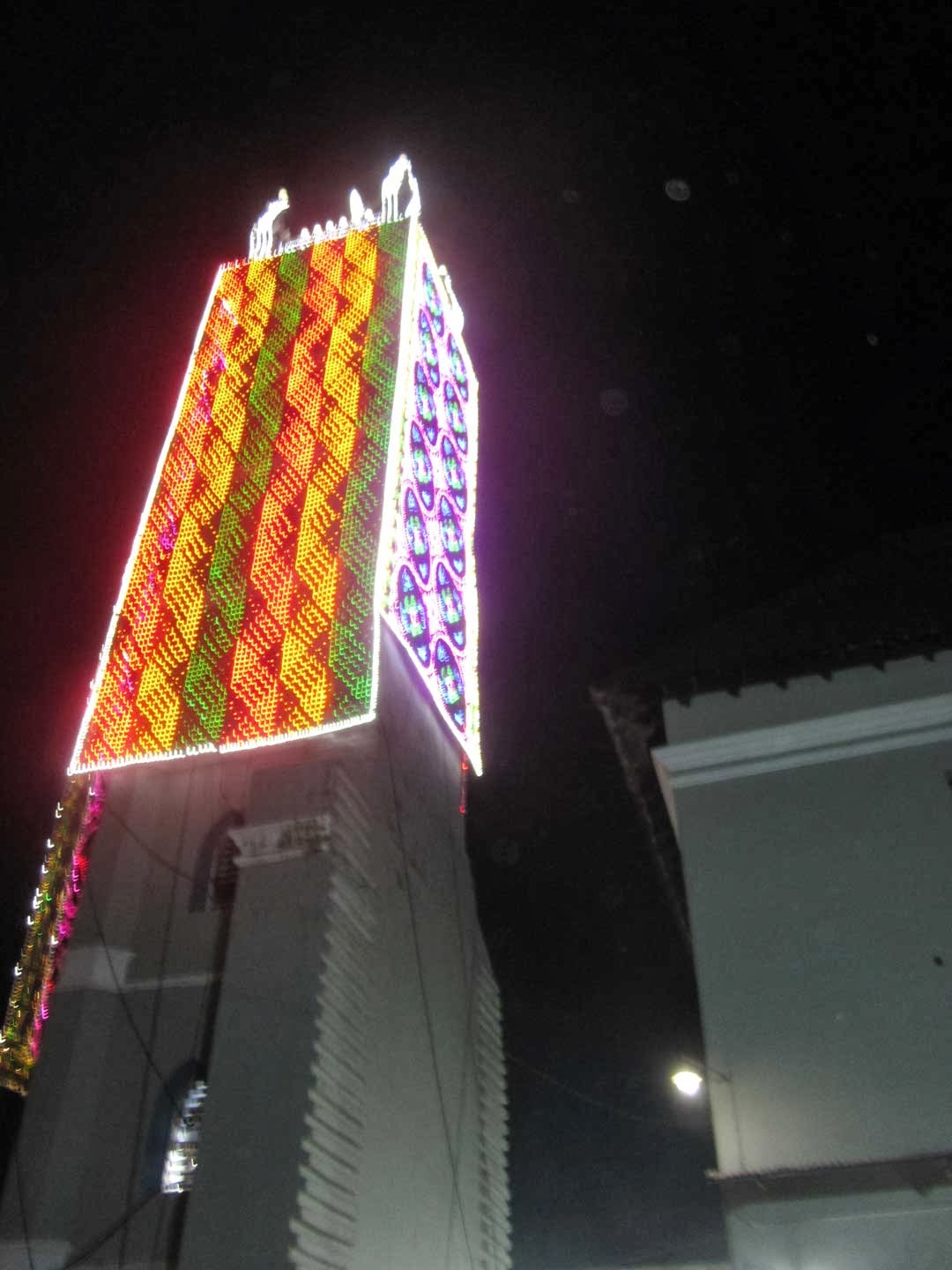 Ollur Church Circle News: Late evening scenes around Ollur Church on 22 ...