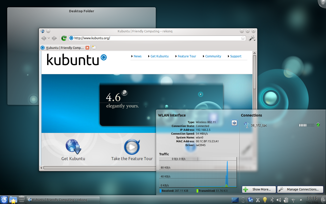 Обзор Kubuntu 11.04 Natty Narwhal