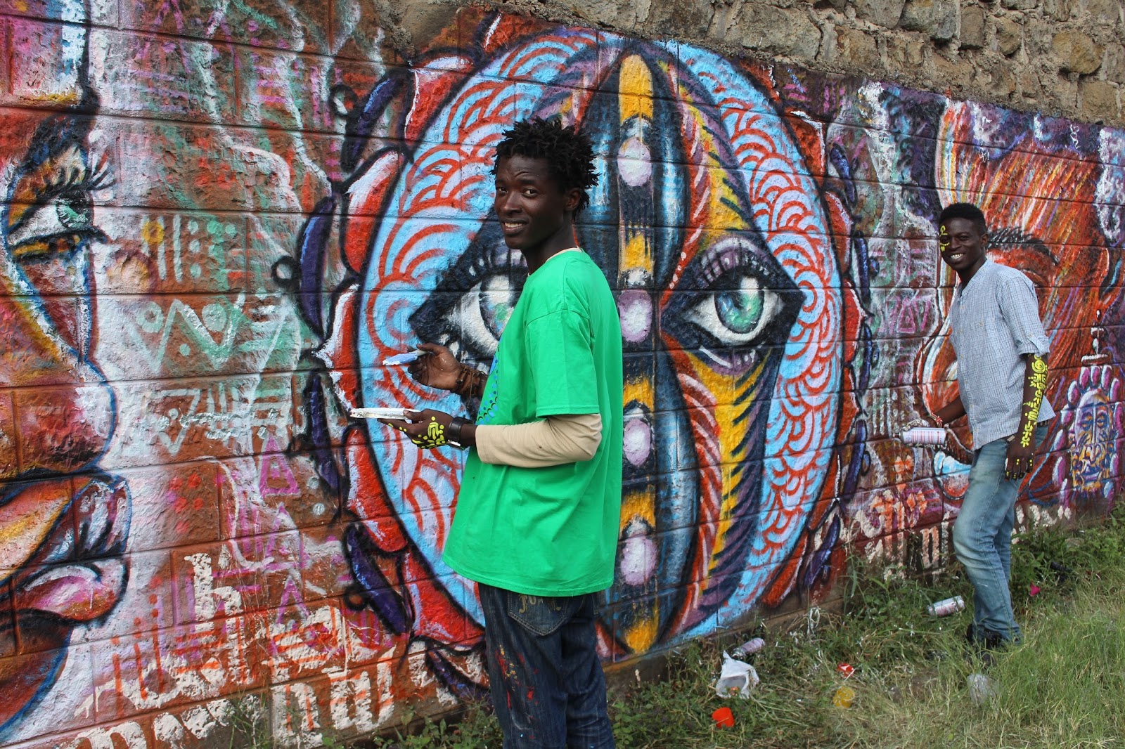 Margaretta's Jua Kali Diary: Graffiti art at Dust Depo and Kenya ...