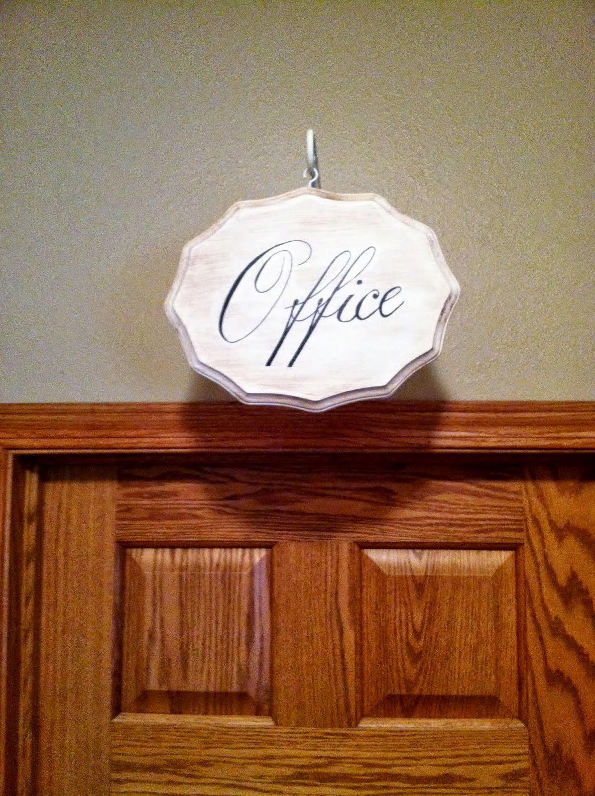 DIY Indoor Hallway Signs