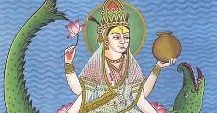Symbolism in the Murti - Idol - of Goddess Ganga – Significance of ...