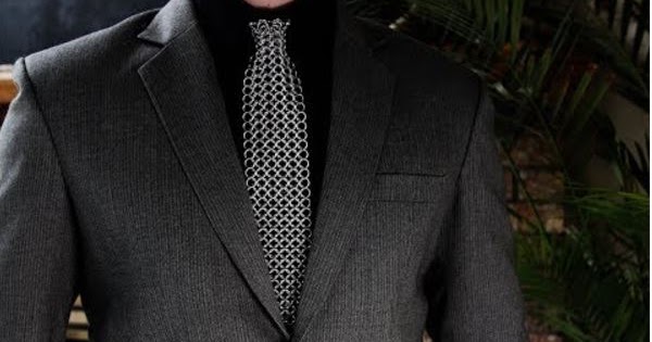 Chain Maille Tie Tutorial | European 4-in-1 Weave / The Beading Gem