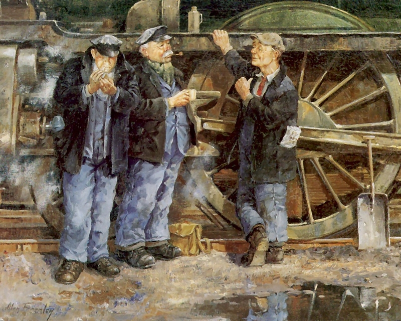 Alan Fearnley, 1942 ~ Retro and Classic Car | Tutt'Art@ | Pittura ...