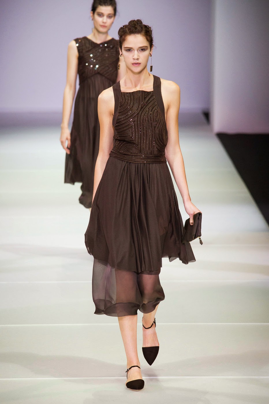 Fashion Show: Giorgio Armani Spring Summer 2015 | Dresses