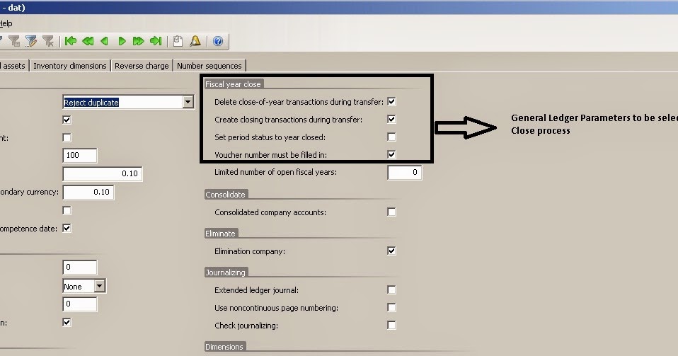 Tryst with MS Dynamics: Year End Closing - AX 2009
