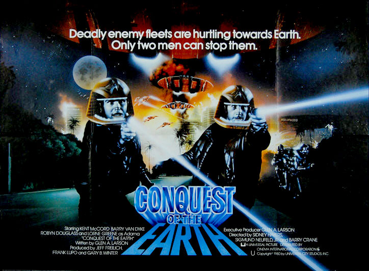 space1970: CONQUEST OF THE EARTH (1981) Theatrical Posters
