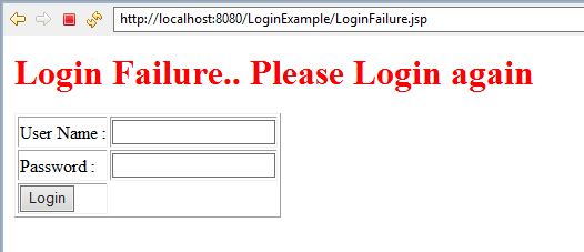 JSP Login Example ~ Java-Education | Everyone
