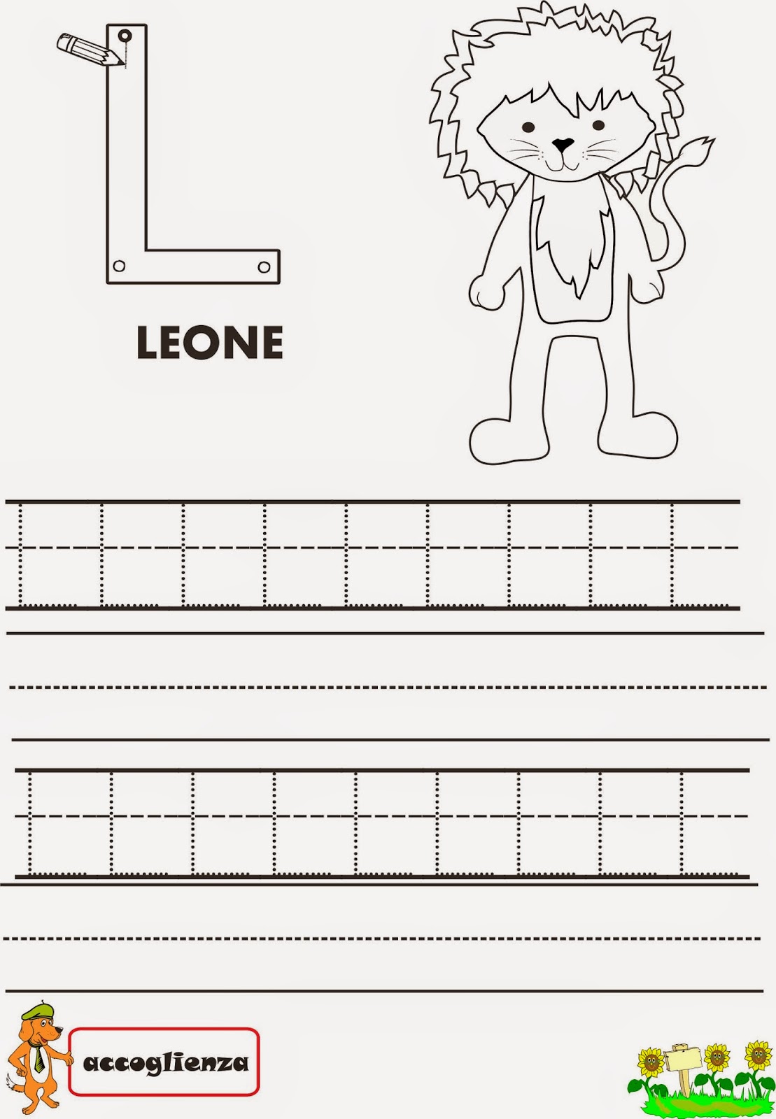 A Scuola con Poldo: Quarta tappa: Conosciamo il Leone