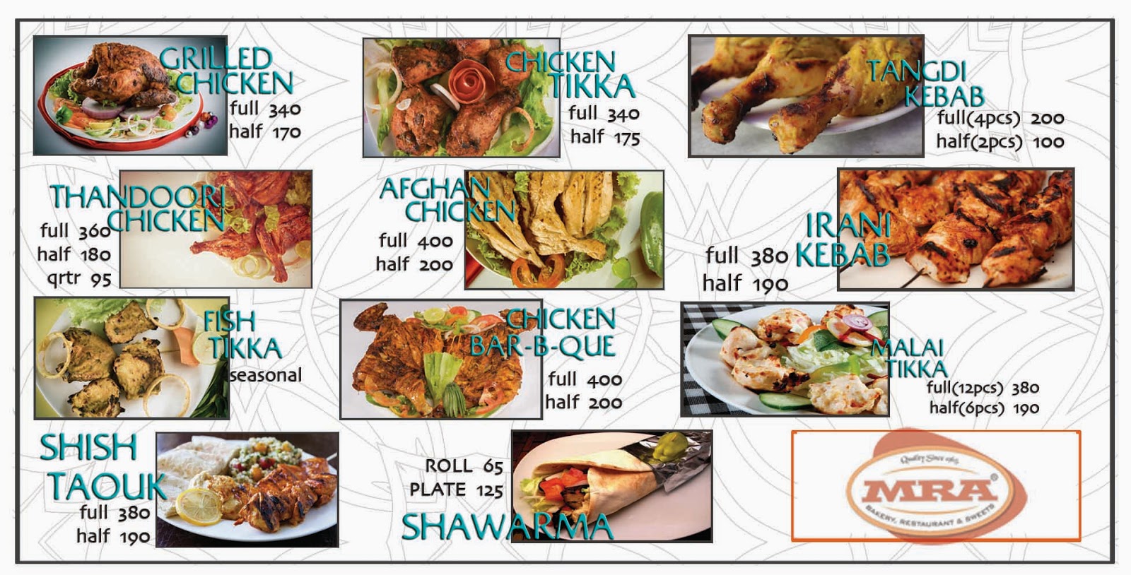 MRA Restaurant Palayam