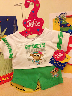 Build A Bear Items For Sale: Justice Monkey Active Set