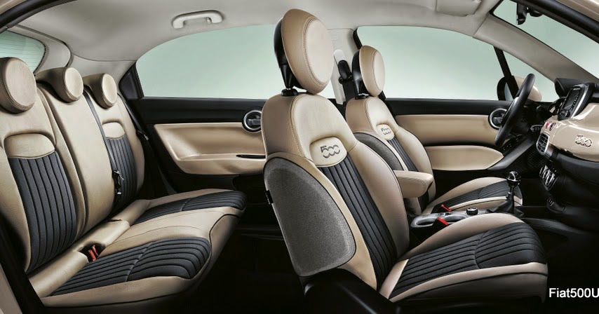 Fiat 500X Inside Look Video - Types cars