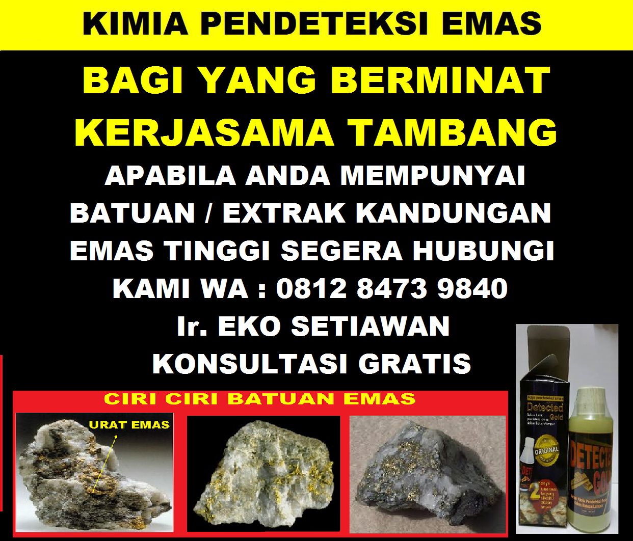 informasi tambang emas: BAHAN KIMIA TAMBANG EMAS