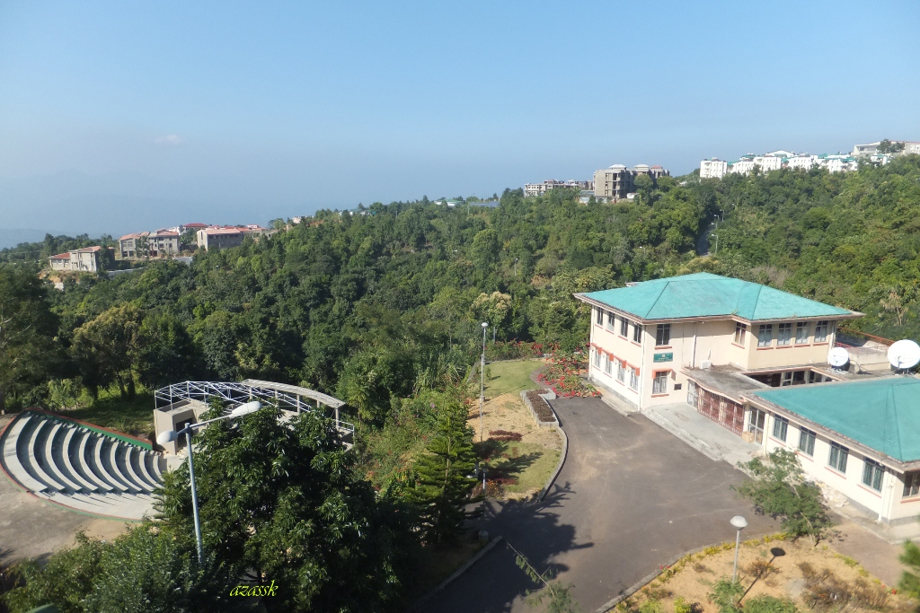 Calm-Sojourner: Mizoram University Campus