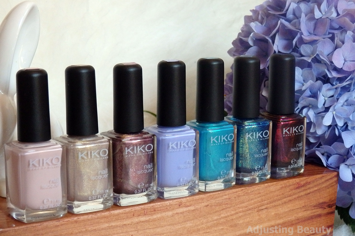 Review: Kiko Nail Lacquers (338, 372, 479, 497, 511, 527, 530 ...