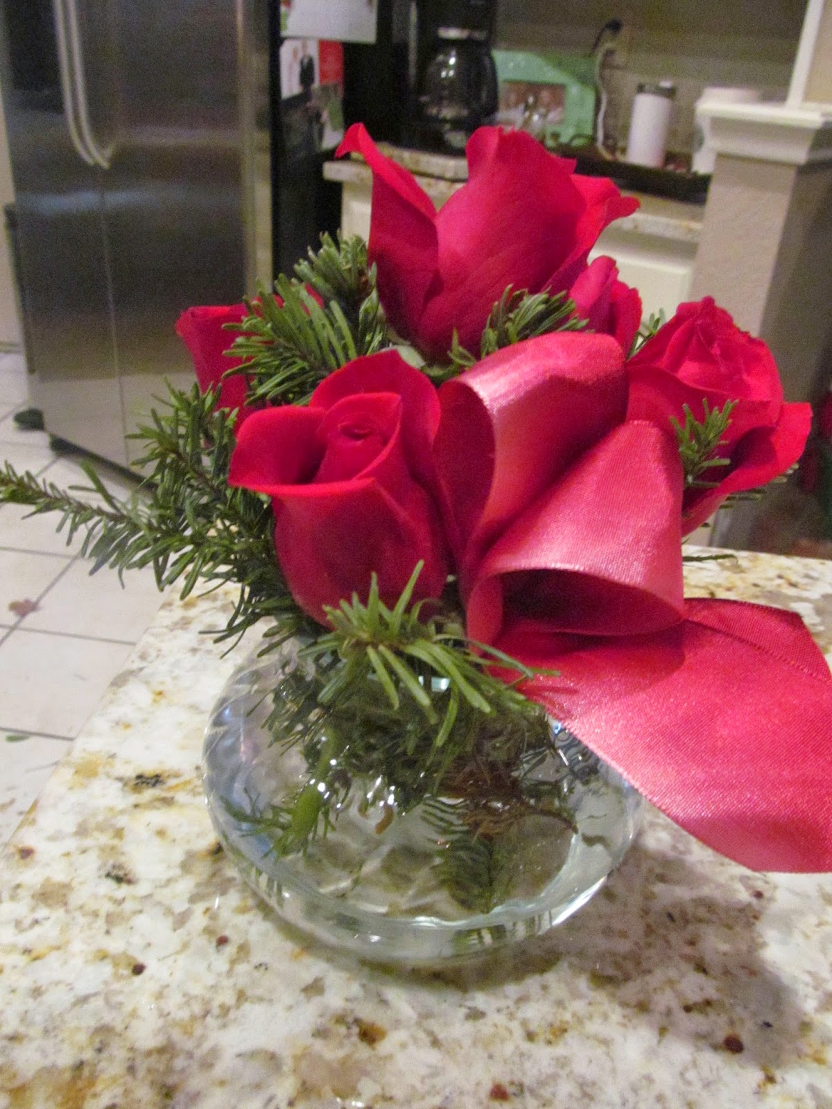 My Heart with Pleasure Fills: Red roses too...