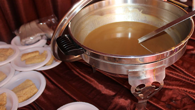 Resep Roti Jala Kuah Kari ayam Khas Kepulauan Riau - Dapur Teh Enur