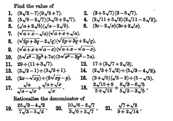 Resourceaholic: A Look Back at Surds
