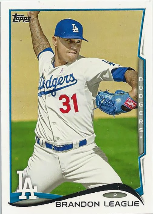 Dodgers Blue Heaven: 2014 Topps Baseball Series 1 - The Dodgers' Base Cards
