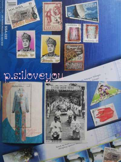 p.siloveyou: Hobi 1: Mengumpul Setem.