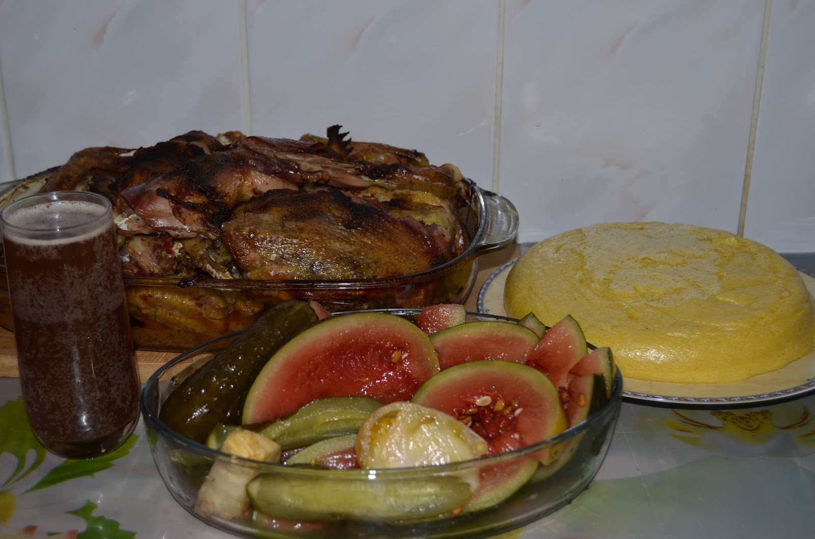 natura este viata mea: Harbuji (pepeni verzi),murati cu friptura de ...