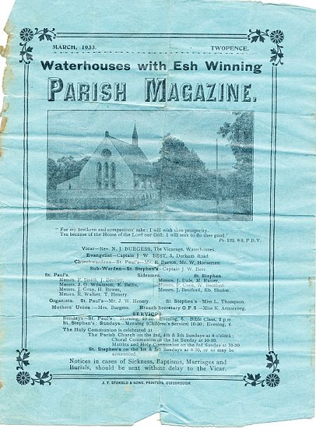 We Came From: Church Record Sunday - A Parish Magazine