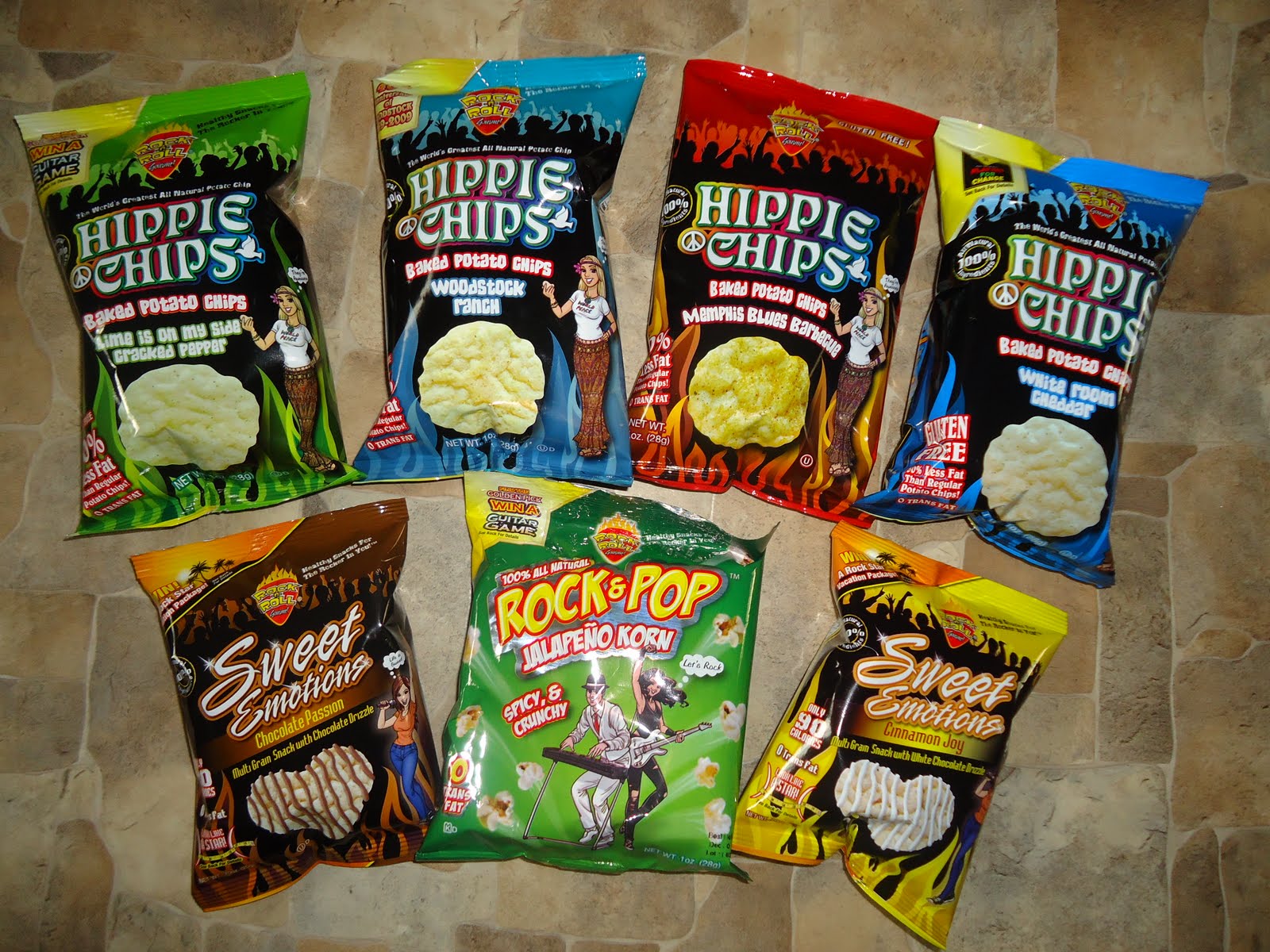 Fishful Thinking: Hippie Chips & Rock -n- Roll Gourmet Sweet Emotions ...