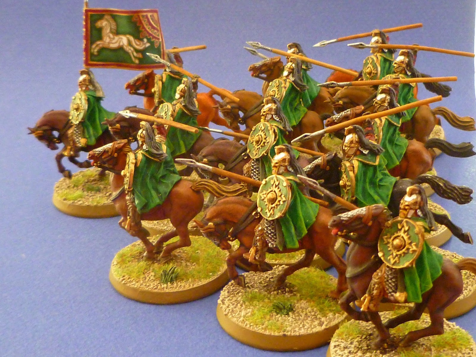 Septimanie Figs: Garde Royale du Rohan à cheval - Figurines Games ...