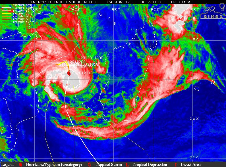 SA Weather and Disaster Observation Service: Update: Tropical Cyclone ...