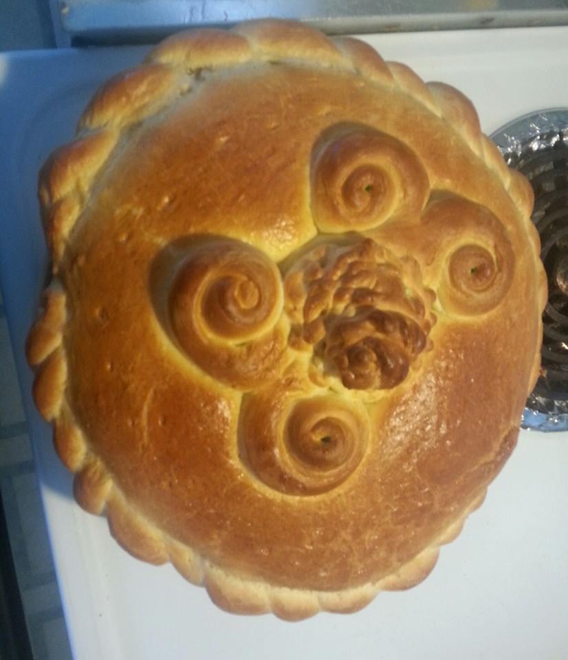 Georgia's Kitchen and MORE!: TRADITIONAL EASTER PASKA (BREAD)