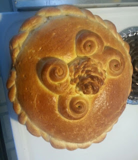 Georgia's Kitchen and MORE!: TRADITIONAL EASTER PASKA (BREAD)