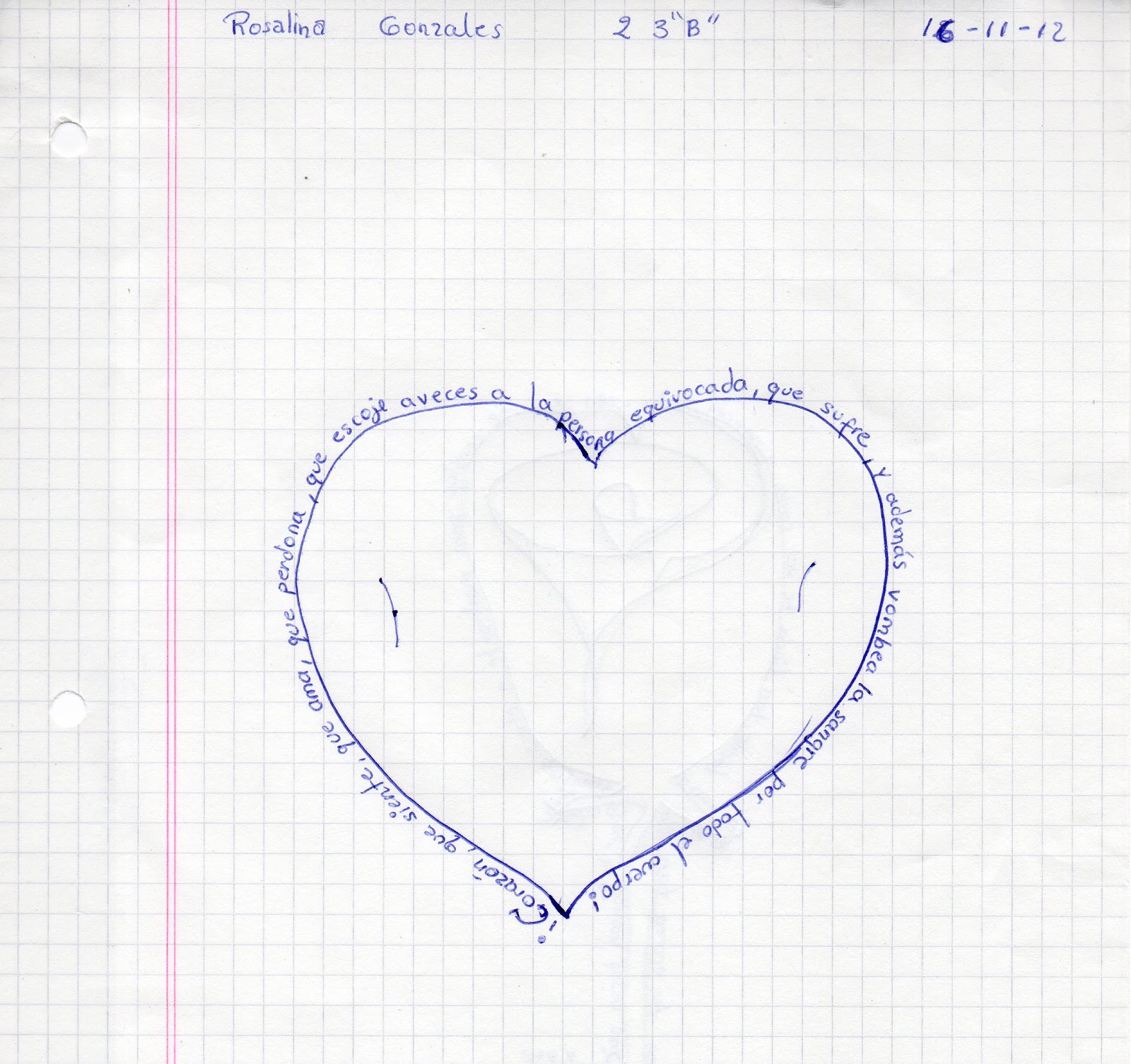 Delfines del Atardecer...: LOS CALIGRAMAS DE 2º 3ª B: