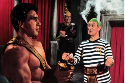 The Gladiatorial Blog: Samson Burke and Totó in "Totó against Maciste"