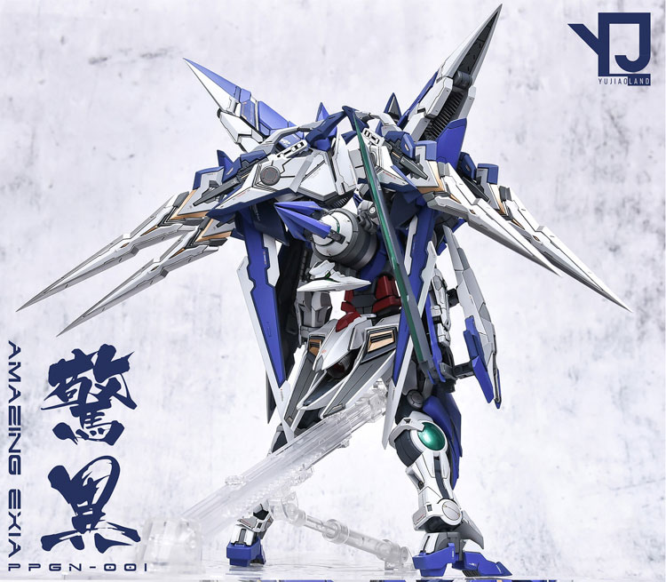 Custom Build: MG 1/100 Gundam Amazing Exia [Resin Conversion]