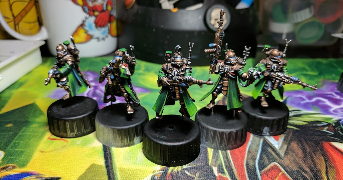 Brush Wizard: Painting up Admech (Finally)