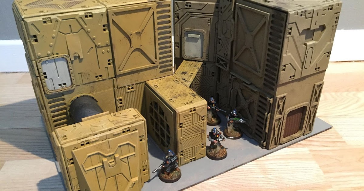 Northern Wargaming: Building Sci Fi Terrain in 28mm
