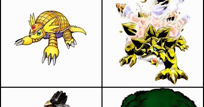 Armadillomon Evolution Line