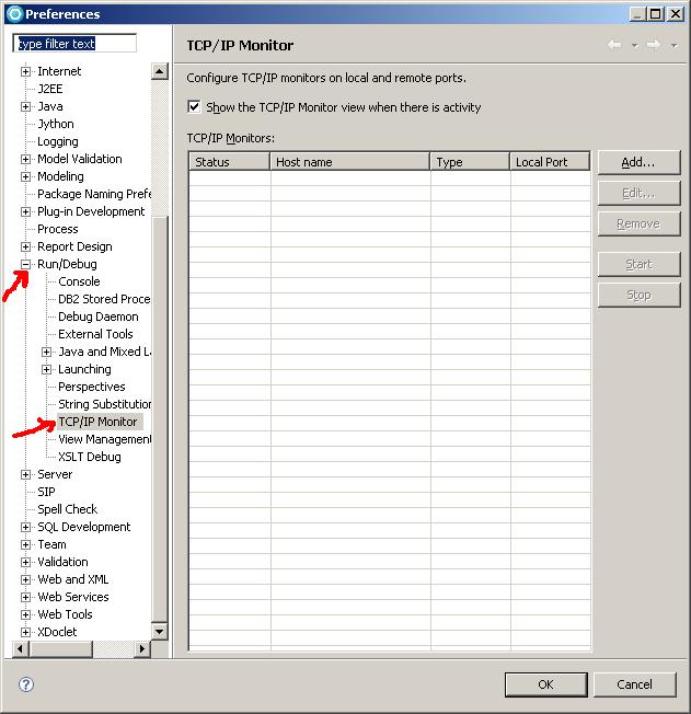 Madhu's Blog: How to setup the TCP/IP monitor for Web Services Client ...