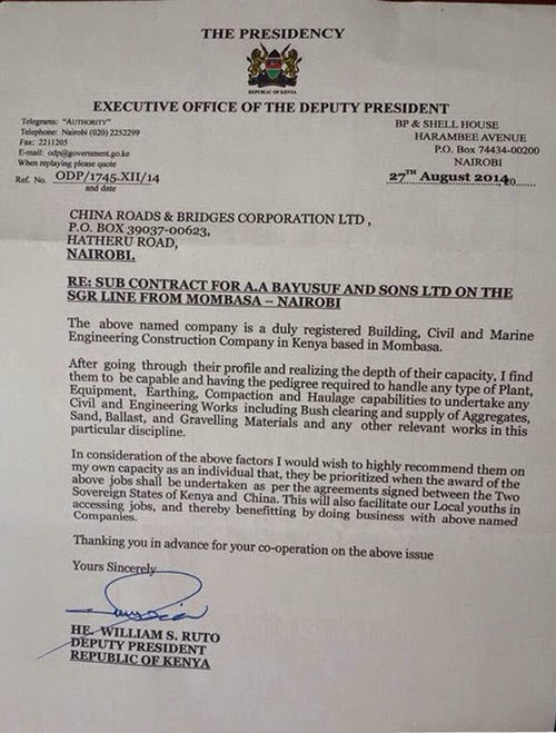 SHOCKER:ANOTHER SCANDAL BEFALLS THE DEPUTY PRESIDENT WILLIAM RUTO ...