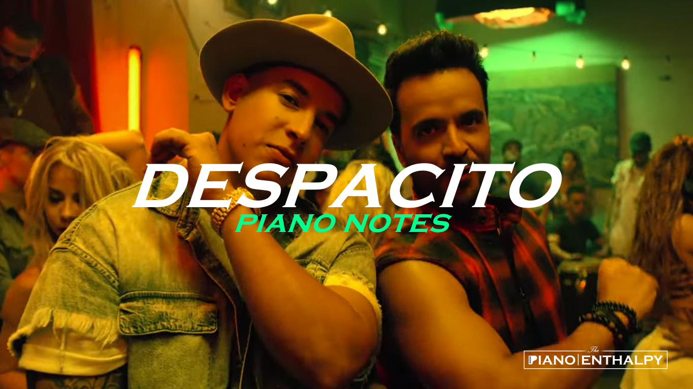 Luis Fonsi - Despacito (ft. Daddy Yankee) | Full Piano Notes