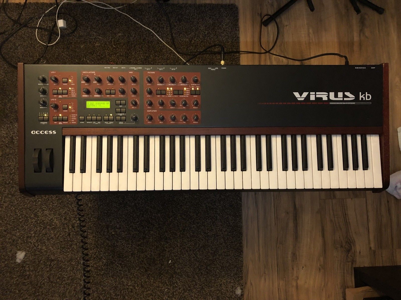 MATRIXSYNTH: Access Virus KB Synth Synthesizer