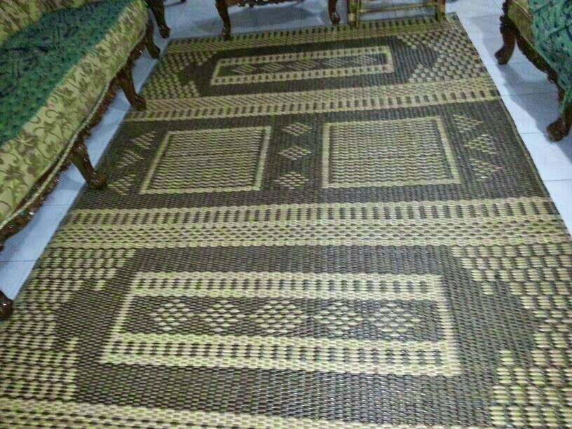 Koleksi Barangan Sarawak: Tikar Kayu & Rotan Anyaman Segak Mas Sarawak