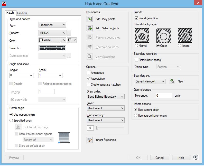 AutoCad Dasar : Cara Menggunakan Perintah Hatch Di AutoCad - basic arsitek